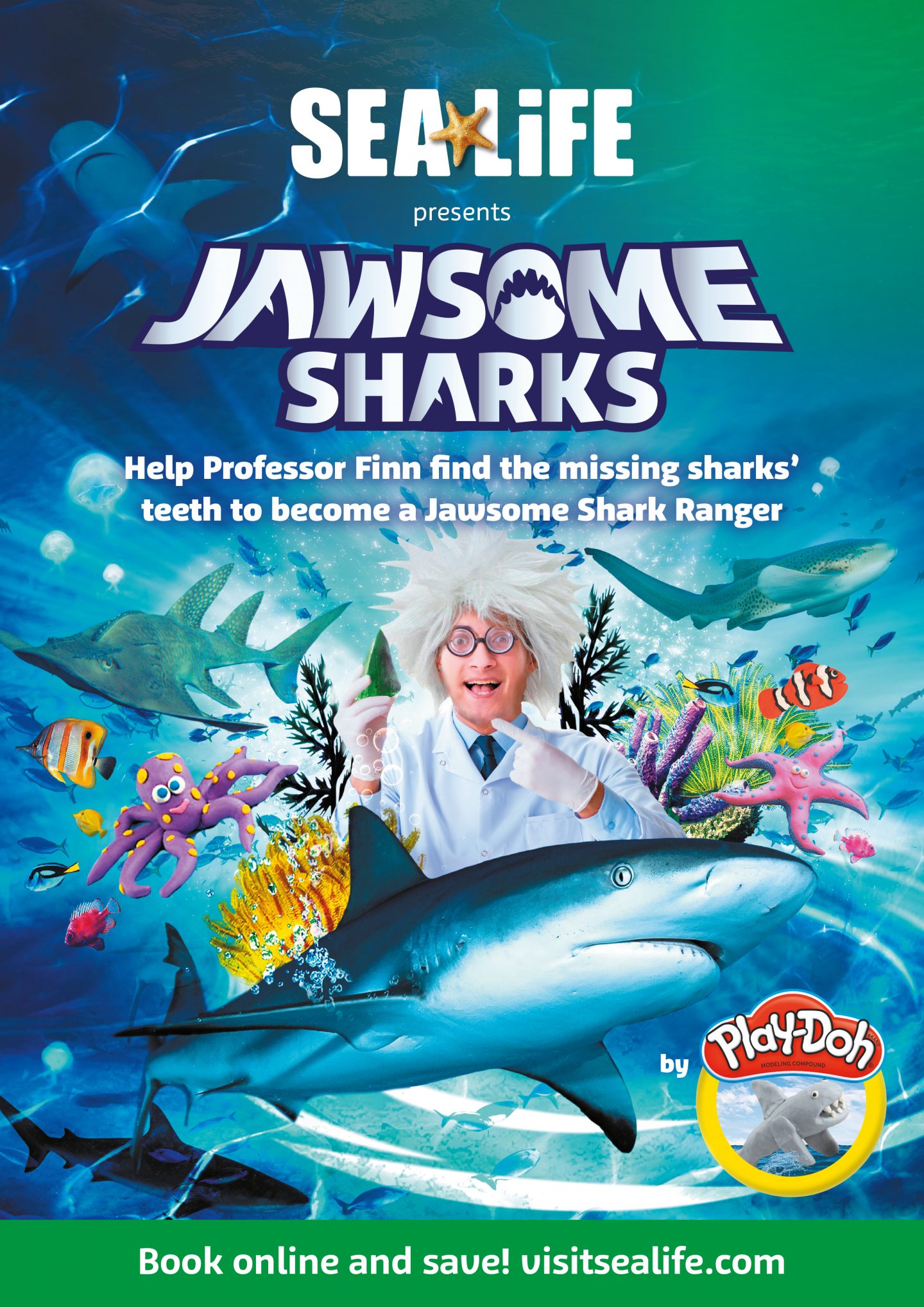 Win 4 Tickets To Jawsome Sharks at SeaLife - MotherGeek UK Family Blog